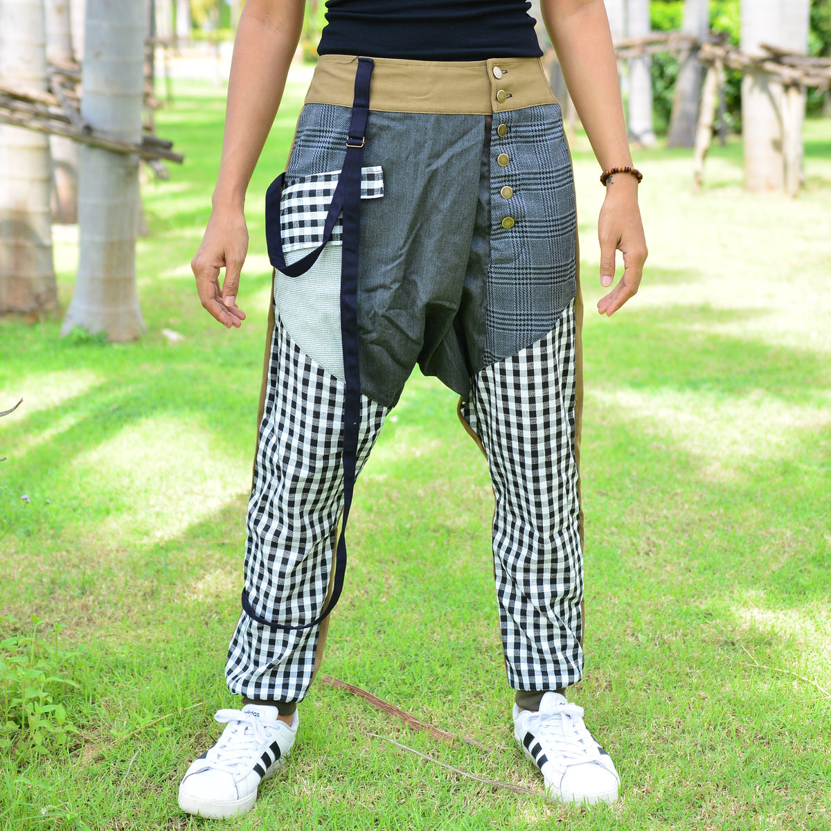 Drop Crotch Pants Men Women Unique & Handmade – Sakoonee